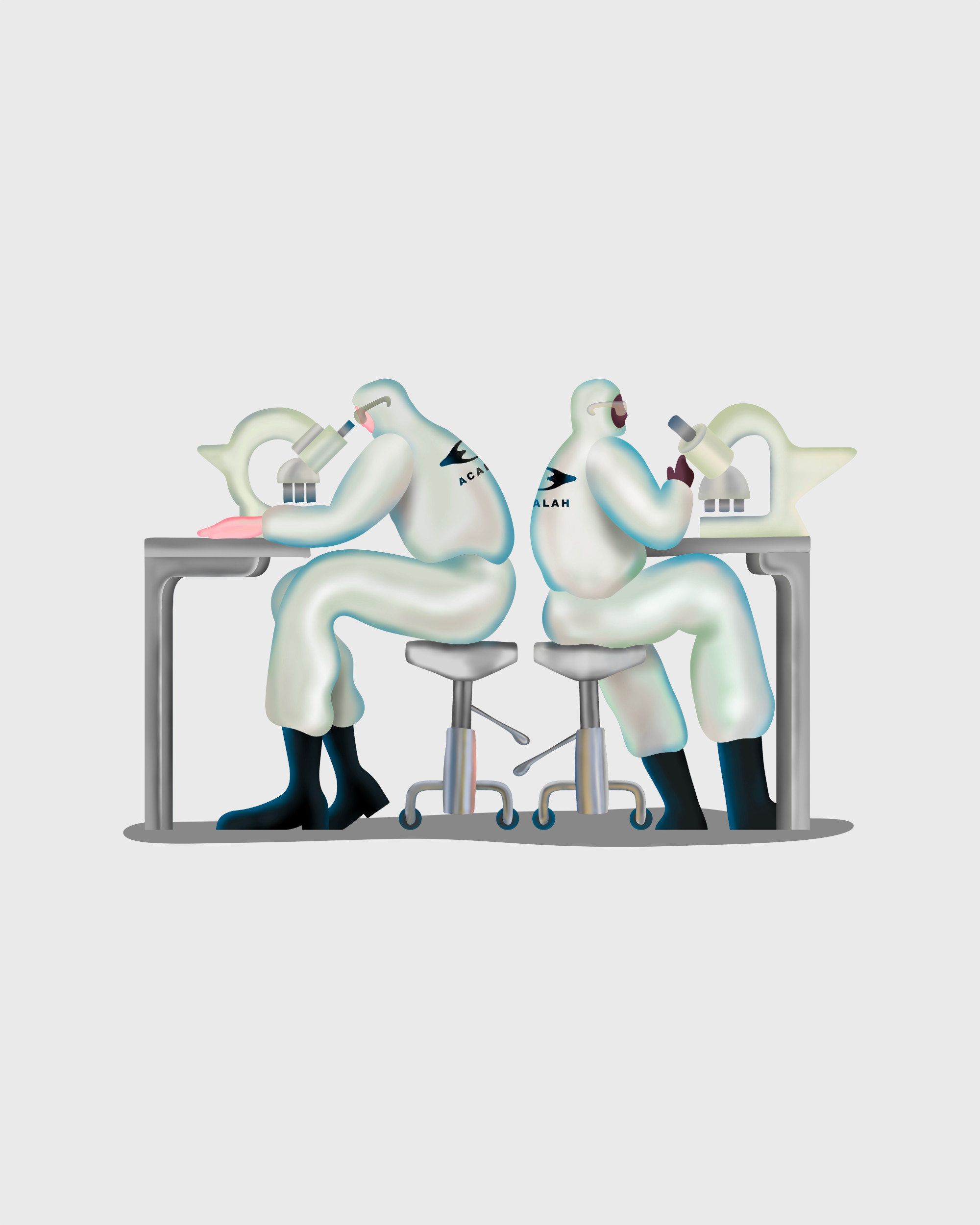 Acalah Website Illustration | Sleeve Studios